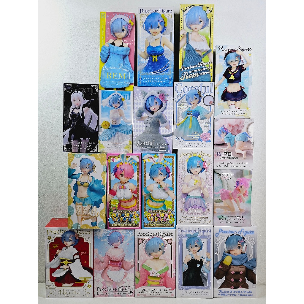 [Original Figure] Re:Zero kara Hajimeru Isekai Seikatsu-Ram/Rem/Echidna ...