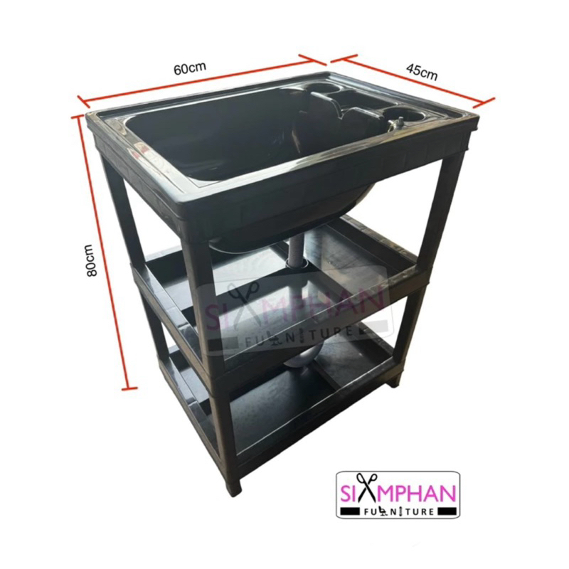 All Over Thailand Hair Wash Basin Set With Navel And Sewer Pipe ...