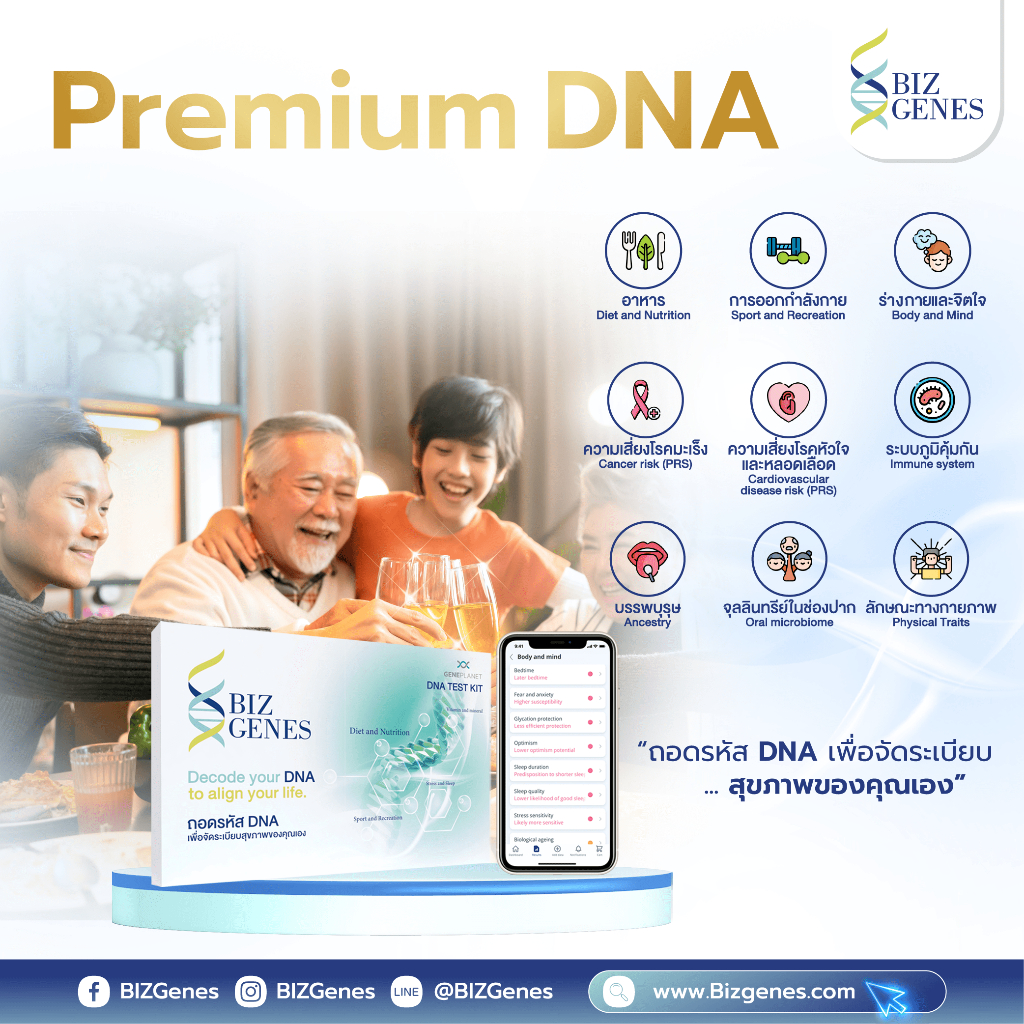 Genetic Check Kit Premium DNA Test | Shopee Malaysia