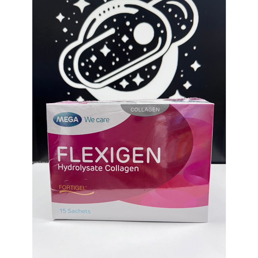MEGA We Care Flexigen Hydrolyset Collagen 1 Box/15 Sachets Reduce The ...