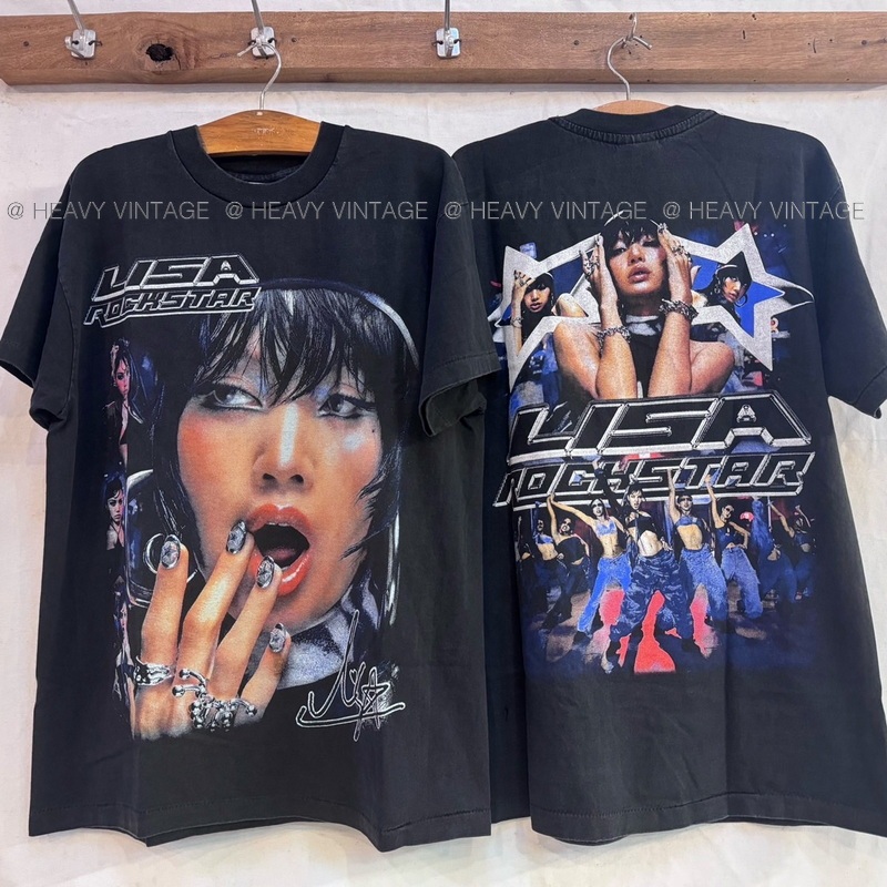 LISA ROCK STAR Authentic Bootleg Label Bleached Bio Super Soft vintage ...