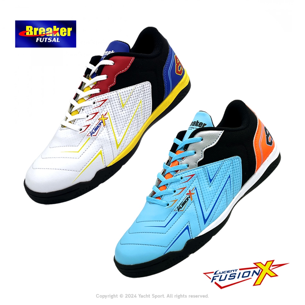 Futsal Shoes BREAKER LUCENT FUSION X Code BK1228 | Shopee Malaysia