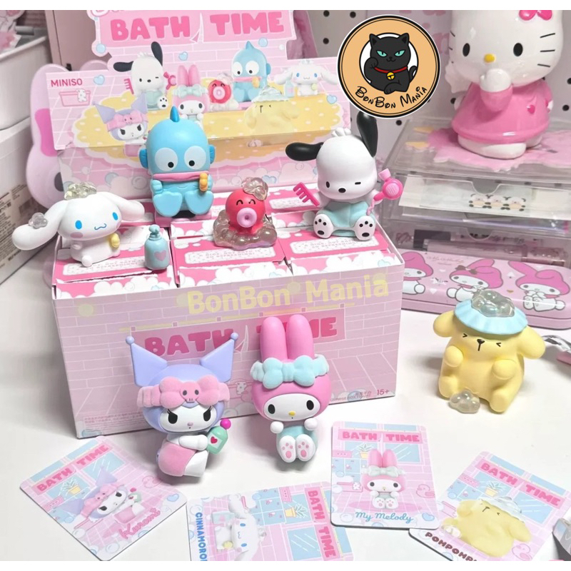 [Separate-Optional Type] Sanrio Characters Bath Time series blind box ...