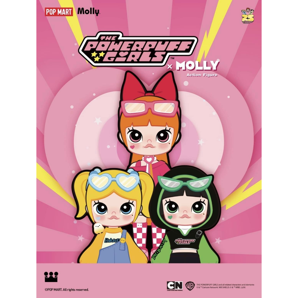 POPMART MOLLY x Powerpuff Girls | Shopee Malaysia