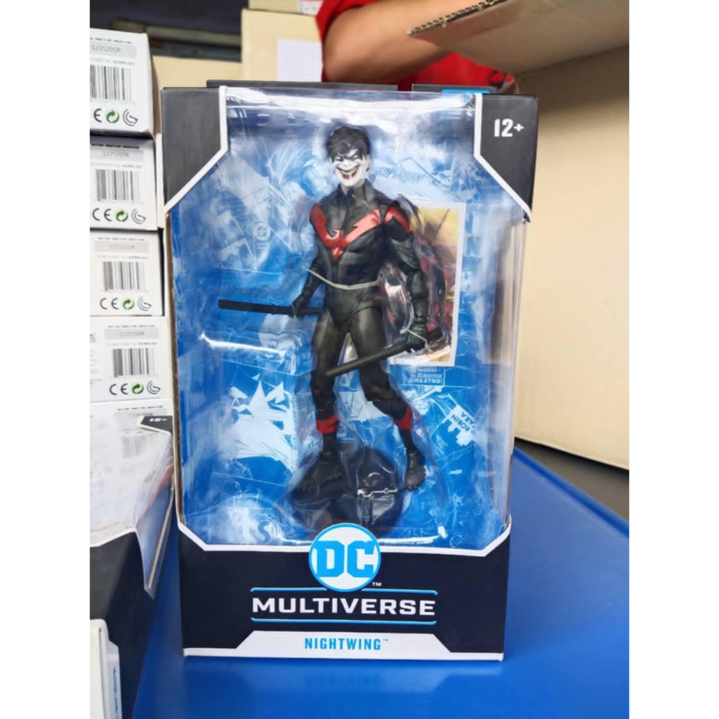 McFarlane Toys DC Multiverse Death of the Family-Nightwing | Shopee ...