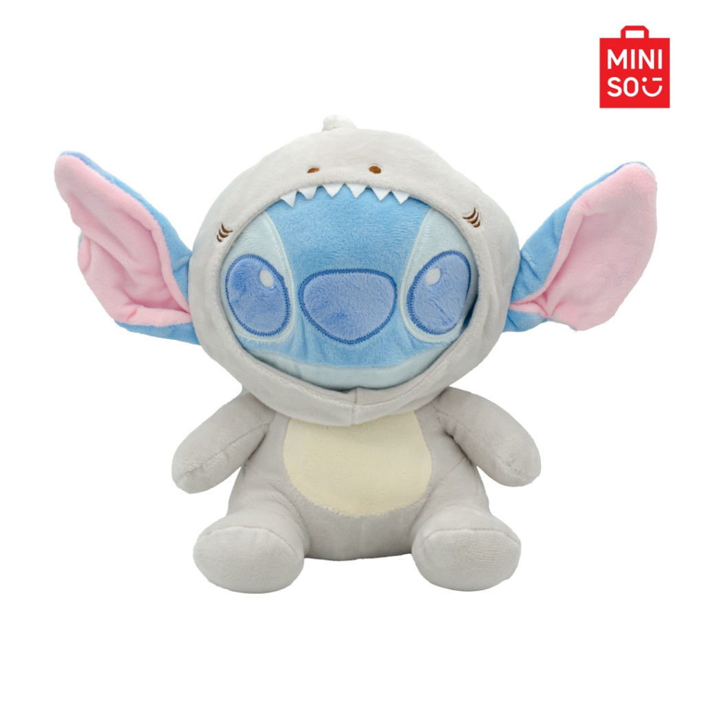 MINISO Stitch Series Shark 10 Inch Disney Lilo & Collection | Shopee ...