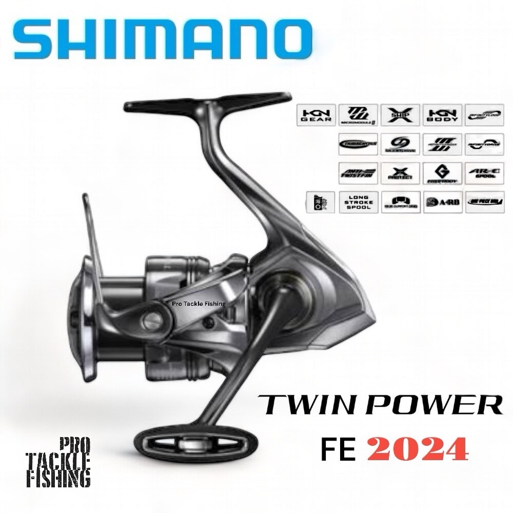 SHIMANO TWIN POWER 24 Spinning Reel Size C3000 4000PG 1 MADE IN JAPAN | Shopee Malaysia
