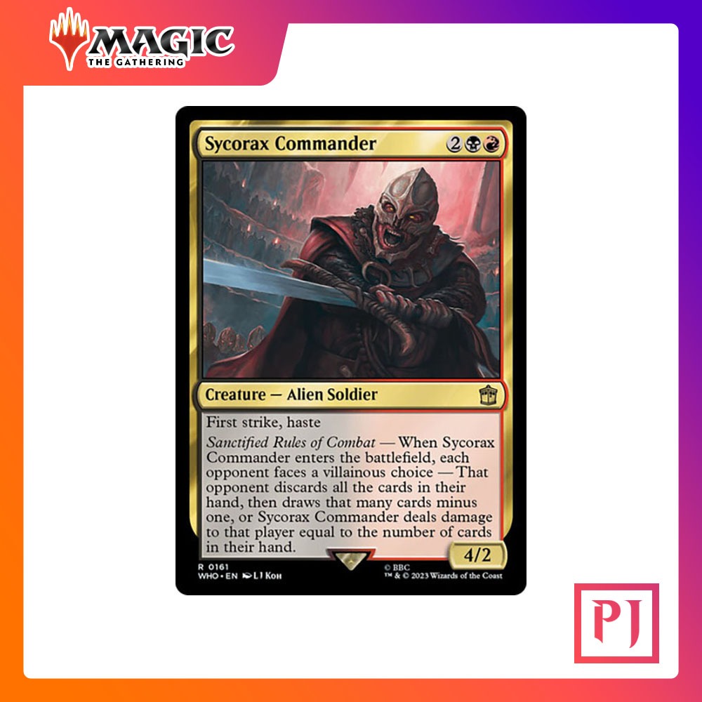 [MTG] Sycorax Commander [WHO] [MULTI] [RARE] [NORMAL] [ENG] (Magic Card ...