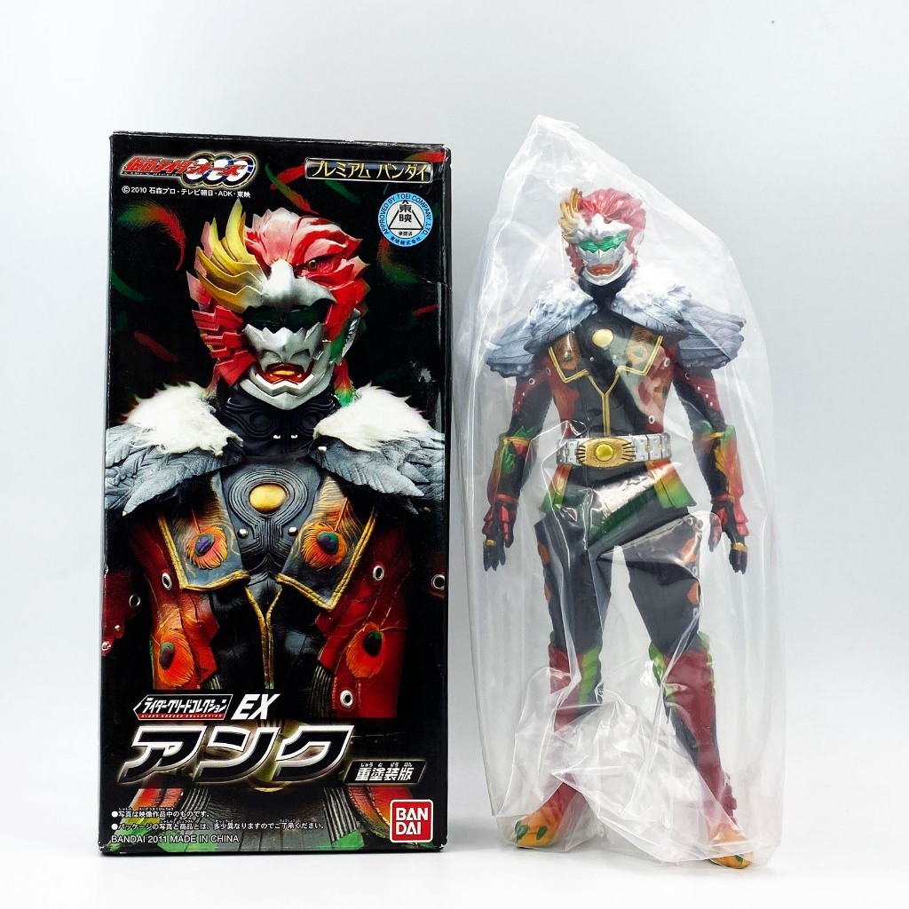 Bandai Kamen Rider OOO Ankh 6 Inch Red Ant Masked With Box Soft Vinyl ...