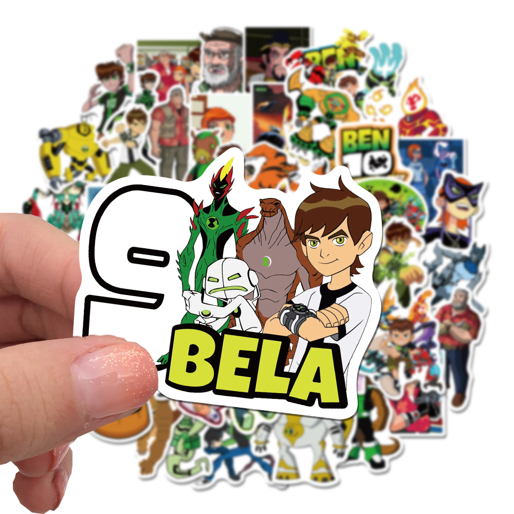 New BEN 10 Ten USA cartoon STICKER Avengers Waterproof Different Styles ...