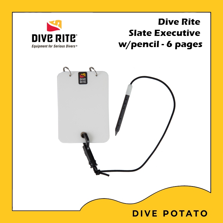 Dive Rite Slate Executive w/pencil-6 pages | Shopee Malaysia