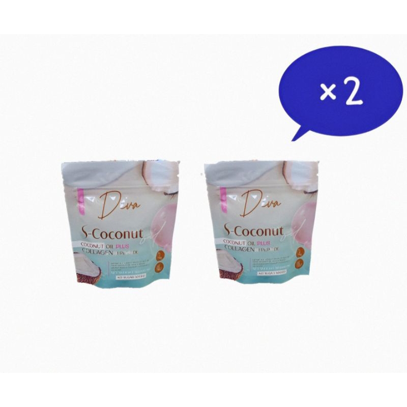 Deva s-coconut Control Hunger And Full For A Long Time coconut Oil Powder. Mixed With Collagen ...