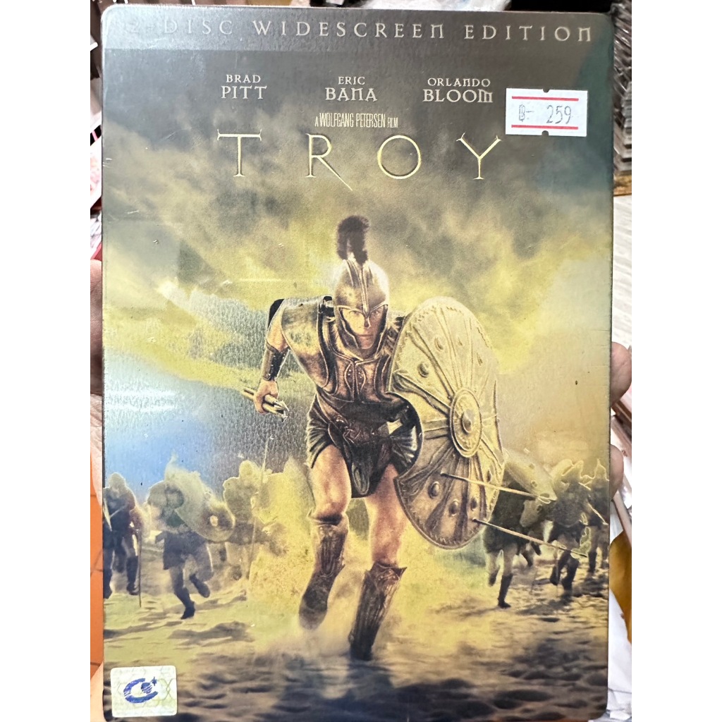 DVD 2 Disc Steel Book: Troy (2004) Iron Box "Brad Pitt Orlando Bloom ...