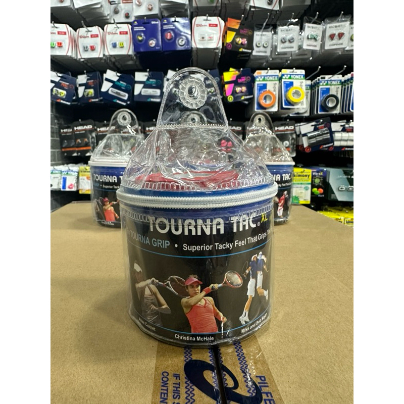 30 PCs TOURNA TAC Sticky Tennis Racket Wrap (30 PCs) | Shopee Malaysia
