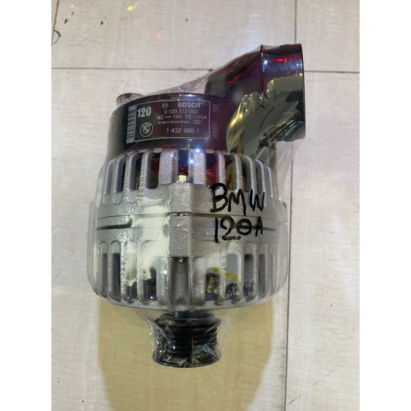 Alternator BMW E46 E39 Z3 Z4 X5 (M52/M54) Model With Pipe Genuine Bosch 6 And Attached To The ...