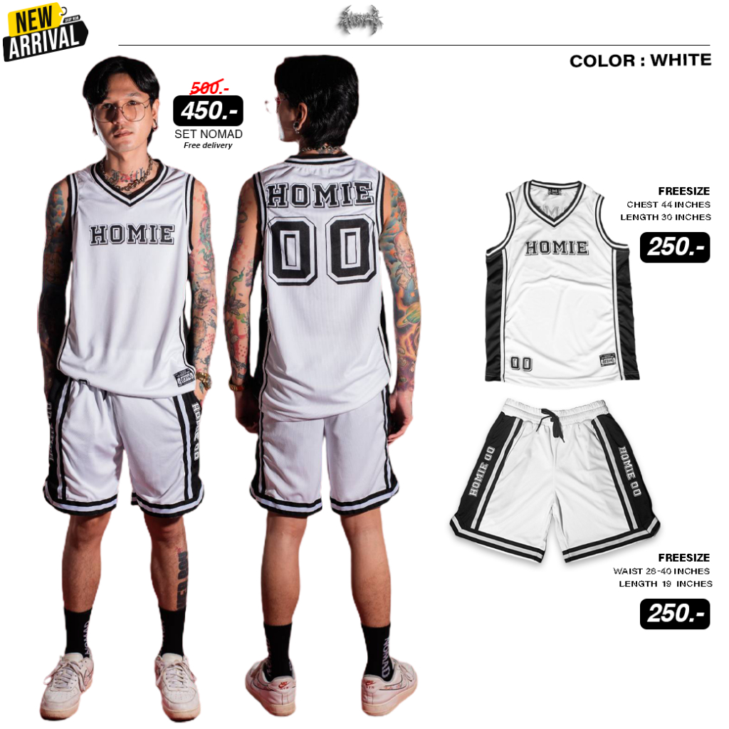 NOMAD // STREETWEAR FLEX Set Basketball | Shopee Malaysia