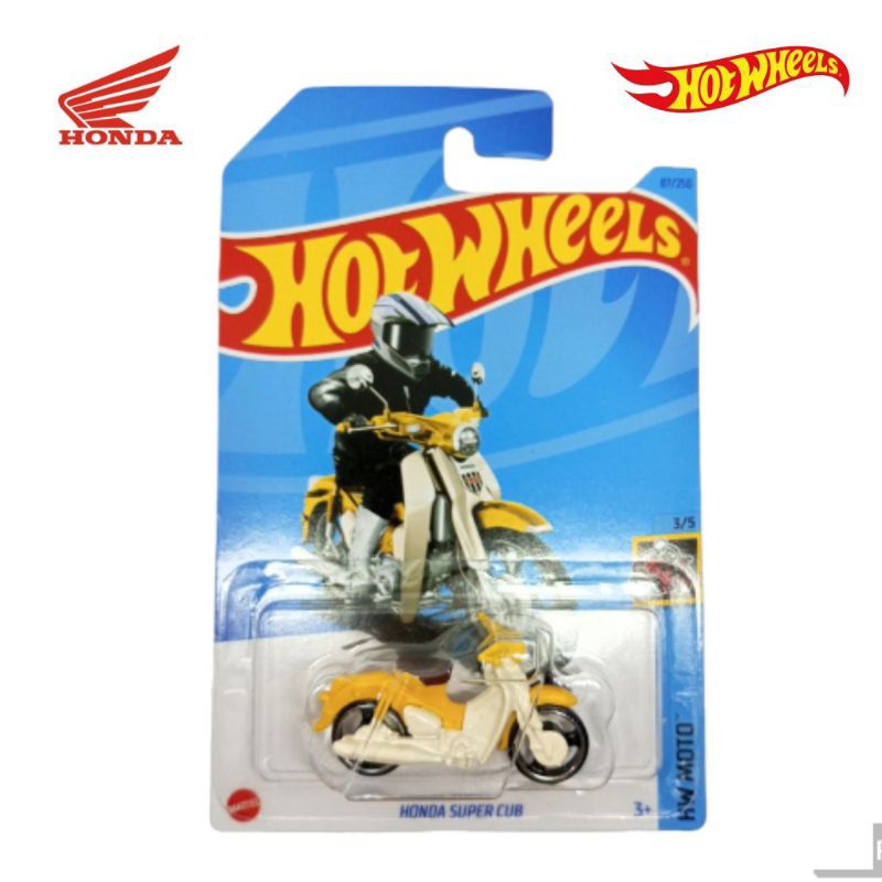 Hot Wheels Honda Super Cub Cup Motorcycle Hotwheels Motorbike | Shopee ...