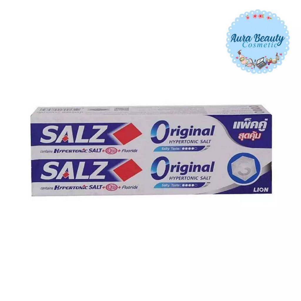 (2 Tubes/Pack) Salz Toothpaste 140/160 Grams Original Formula | Shopee ...
