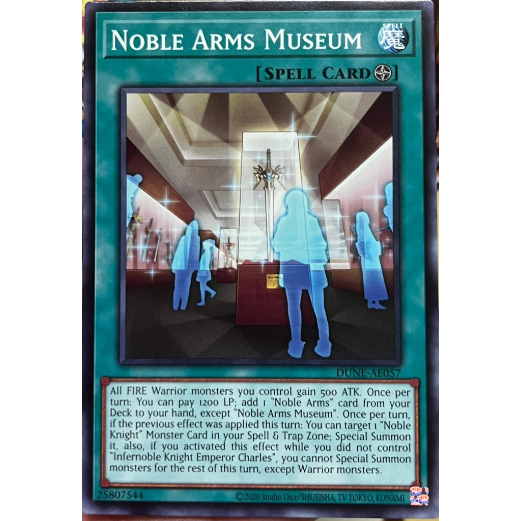 Yugioh Asia-Eng [DUNE-AE057] Noble Arms Museum (Common) Authentic Yuki ...