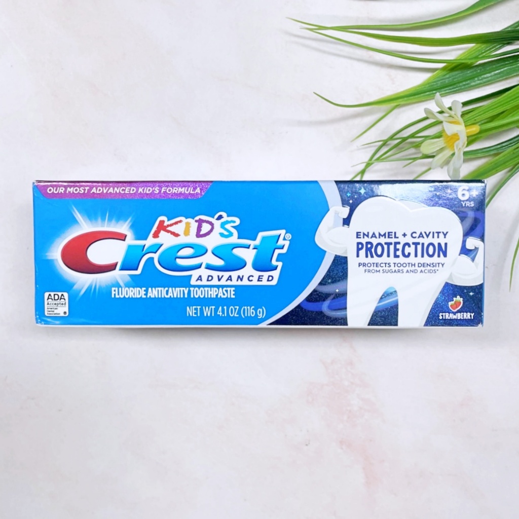 [Crest] Kids Advanced Enamel + Cavity Protection Toothpaste with ...