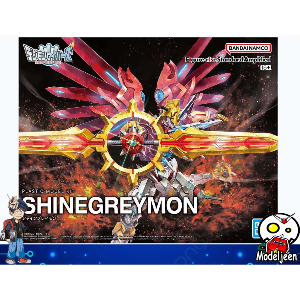(Bandai) Figure-rise Standard Amplified Shine Greymon | Shopee Malaysia