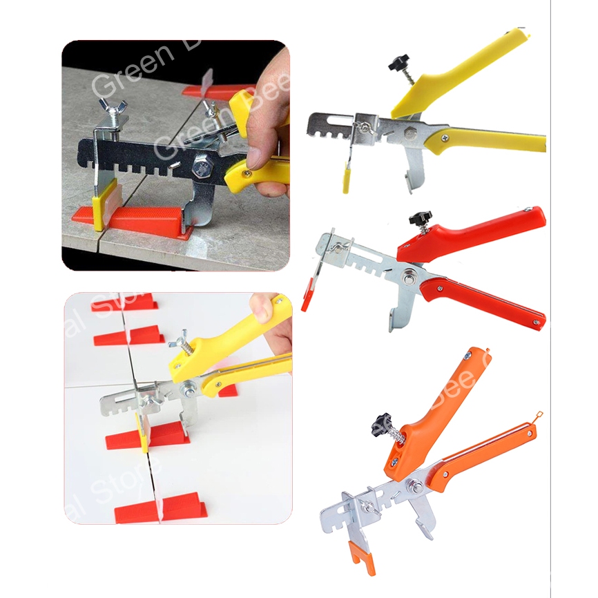 Tile Trim Pliers Are Used As A Dual Device Together With Wedge. And ...