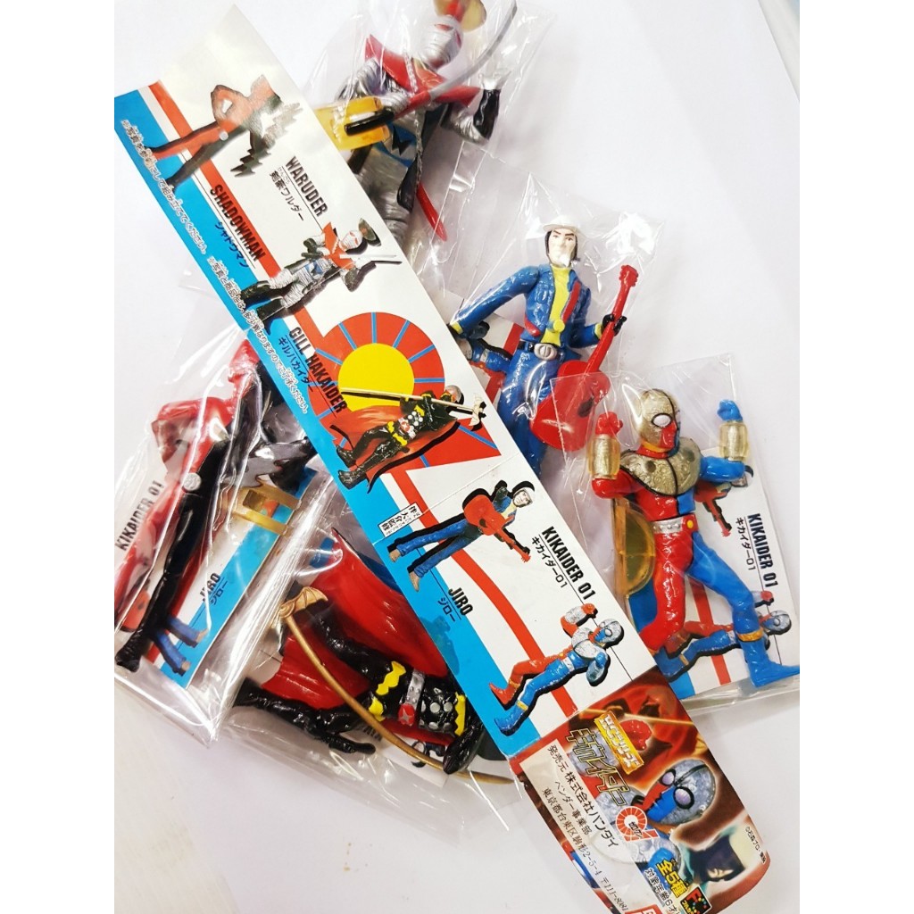 RARE BANDAI KIKAIDER HAKAIDER 01 Gashapon Egg Set 1 5 Figures | Shopee ...