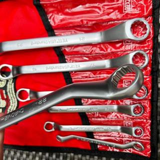 YETI Two Side Ring Wrench Set Spanner 8-24 mm. Total 7 Pieces/Set ...