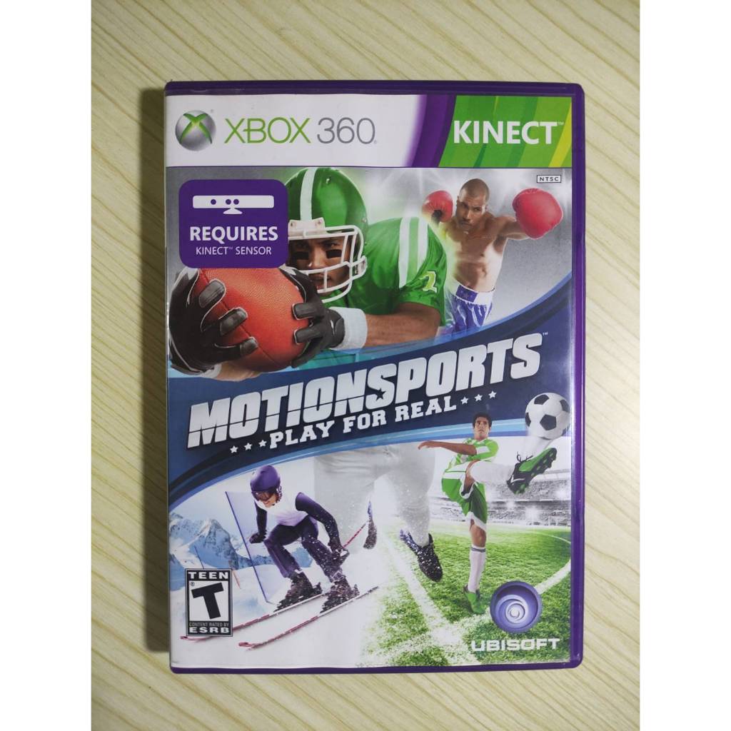 (2nd Hand) Xbox Xbox 360 (kinect) ) - Motionsports Play for Real (ntsc ...