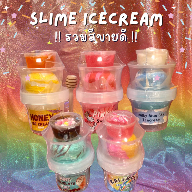 Popsicle Slime Including Best Selling Colors Set Up Cheaper | Shopee ...