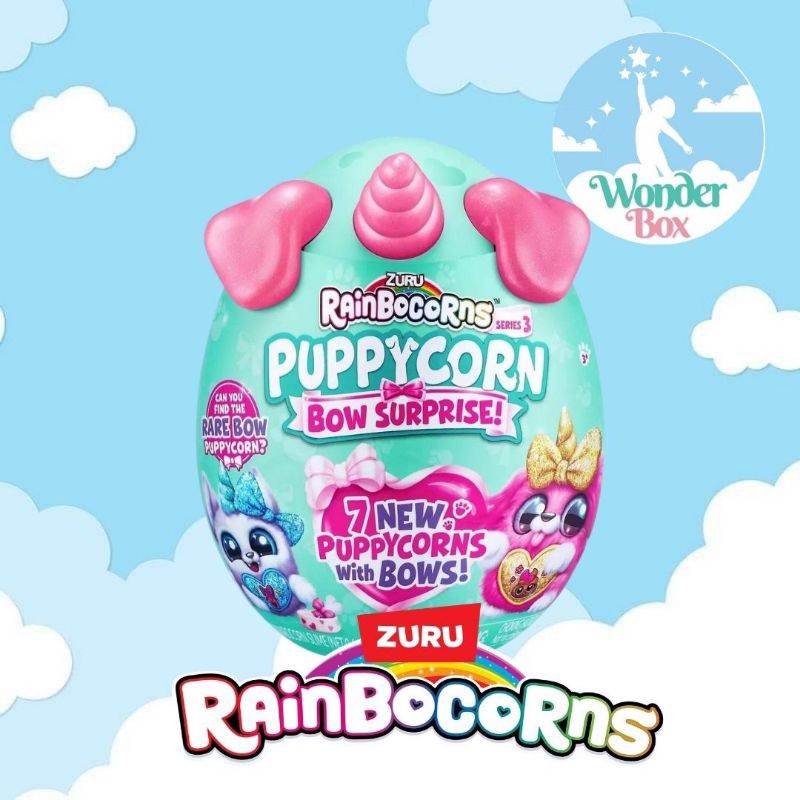 Rainbocorns puppycorn Series 3-Rainbowcorn Surprise Egg Puppy Corn ...