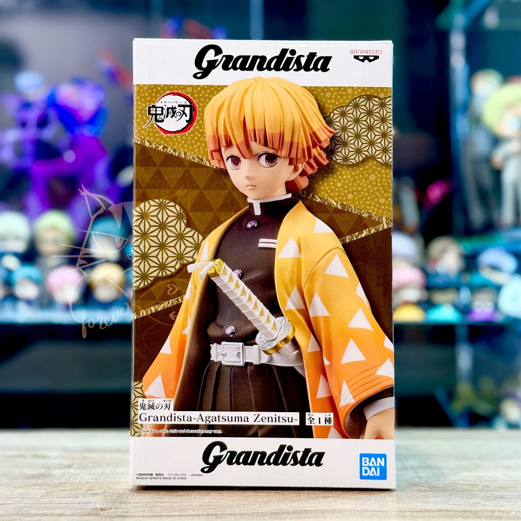 Banpresto Demon Slayer: Kimetsu no Yaiba Grandista-Zenitsu Agatsuma New ...