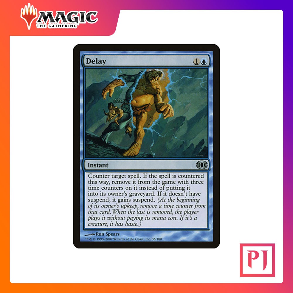 [MTG] Delay [FUT] [BLUE] [UNCOM] [NORMAL] [ENG] (Magic Card/Magic the Gathering) | Shopee Malaysia