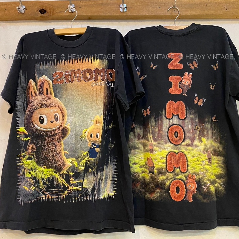 LABUBU ZIMOMO Bootleg Tag Authentic Bleach Bio Labuh vintage shirt ...