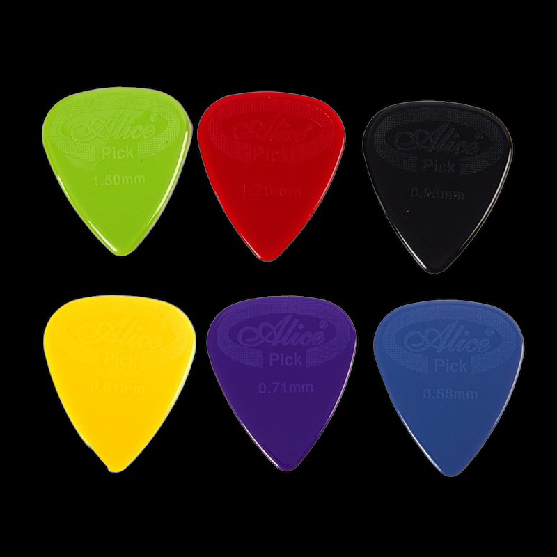ALICE GUITAR PICK (10 Nylon PICK) | Shopee Malaysia