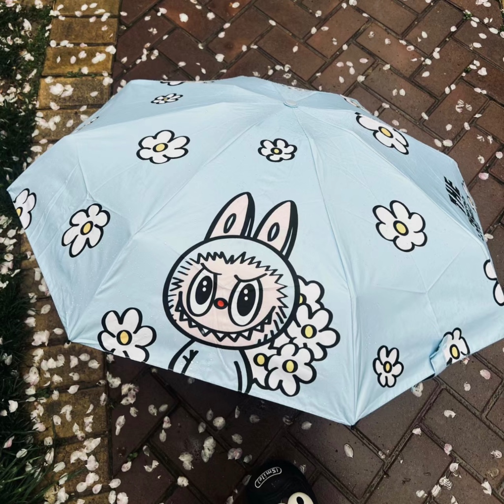 LABUBU Umbrella The Monsters Flower Elves Authenticity POPMART | Shopee ...