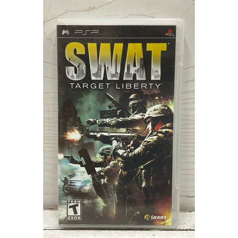 Original Disc [PSP] [English] SWAT: Target Liberty (Zone 1 US) (ULUS ...