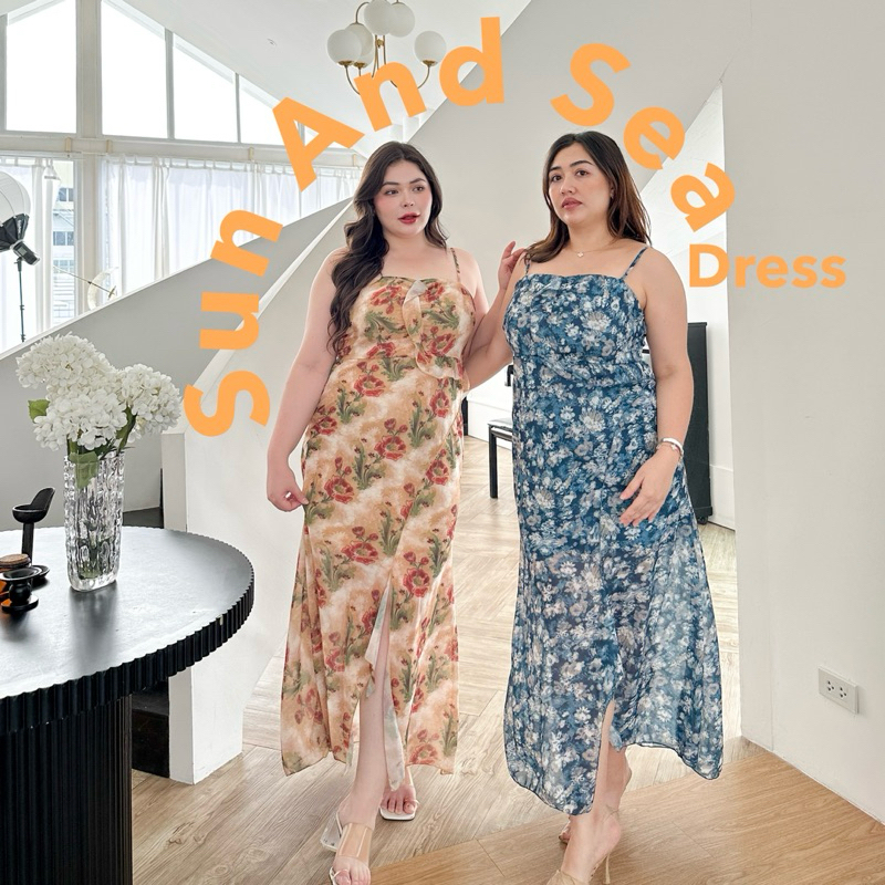 Lady M Litres|sun and sea dress Plump Girl Travel Cafe Plussize Chest ...