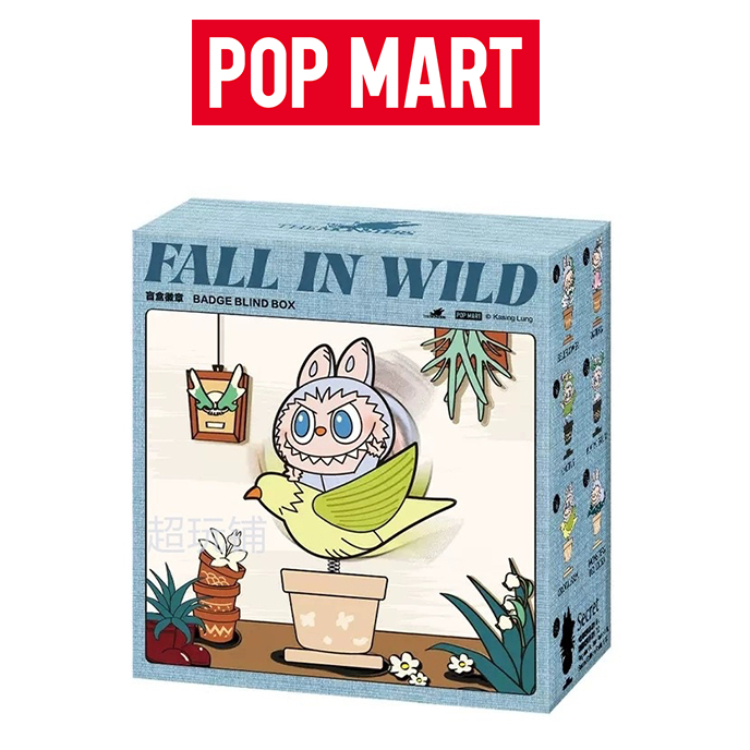 (Random) Labubu Spring Magnets The Monsters Fall in Wild Badge | Shopee ...