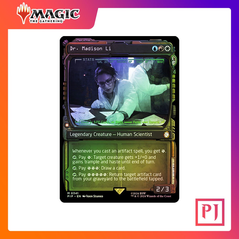 [MTG] Dr. Madison Li (Showcase) [PIP] [MULTI] [MYTHIC] [FOIL] [ENG ...