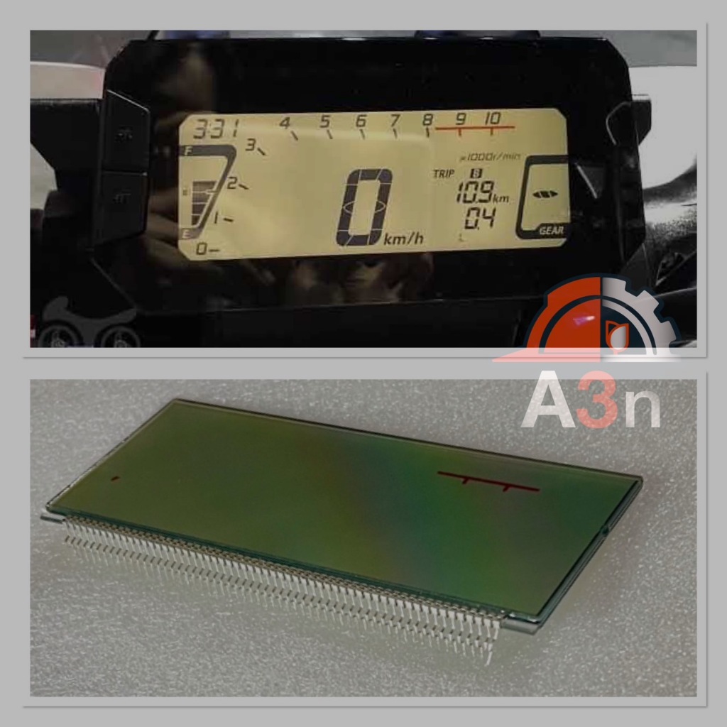 Original Glass Screen! Digital For Honda MSX GROM Speedometer Time ...