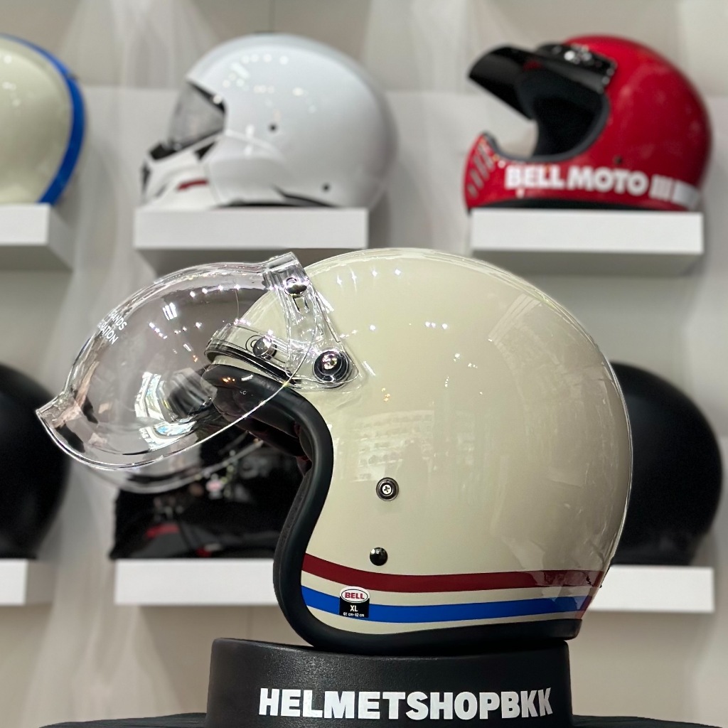 Front SHIELD With Open And Down GMAX BUBBLE 3-SNAP FLIP-UP CLEAR ...