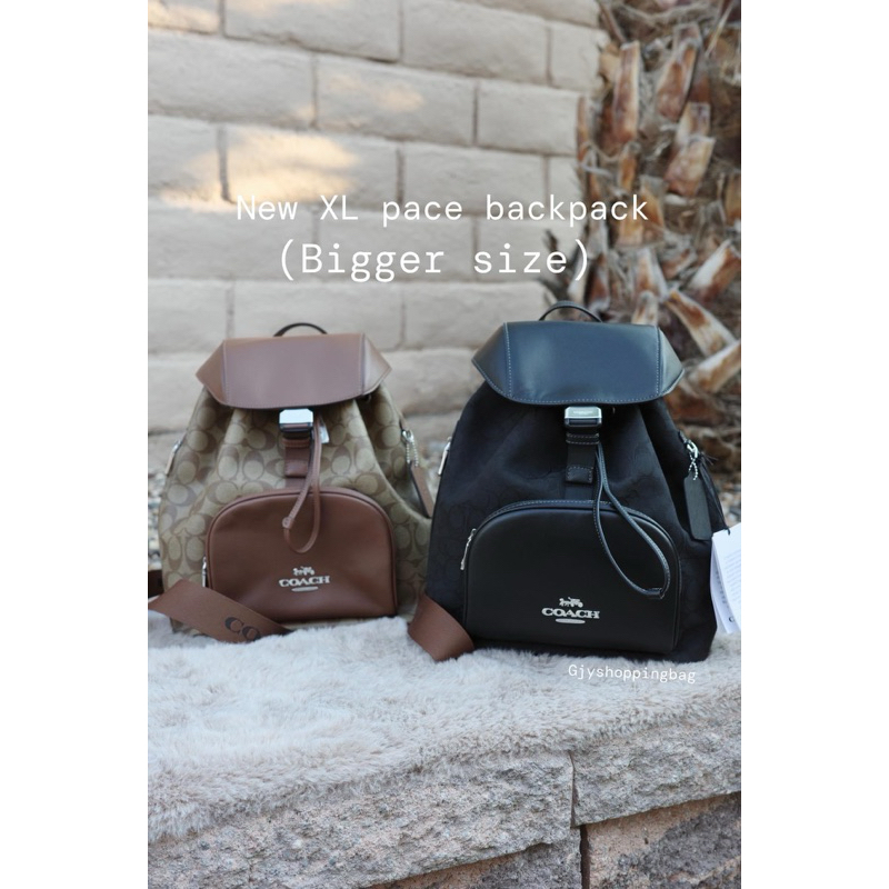 Pace Large Backpack In Signature Jacquard Black | Shopee Malaysia