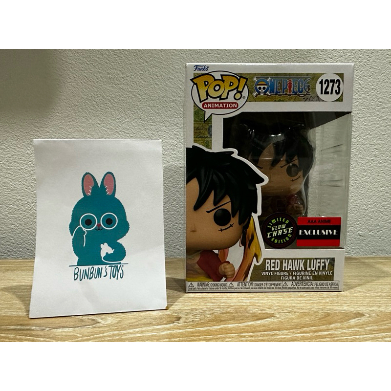 Funko pop One Piece: RED HAWK LUFFY CHASE (AAA EXCLUSIVE) | Shopee Malaysia