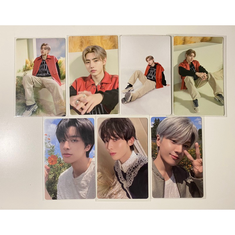 ENHYPEN manifesto trading Card Envelope Hun orange blood Jay Jake Zonoo ...