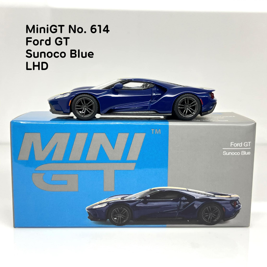 Mini Gt No 614 Ford Sunoco Blue Shopee Malaysia