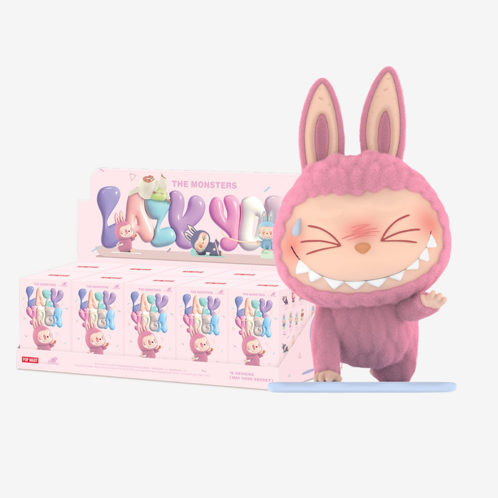 THE MONSTERS Lazy Yoga Series Figures Meet THE Brow Labubu | Shopee ...