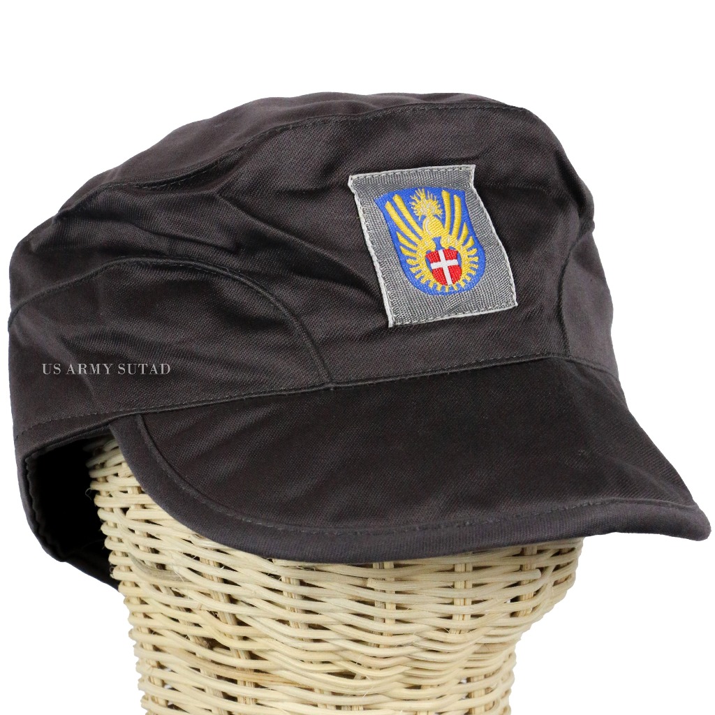 vintage Hat 1992s Original Danish military gray army cap Foldable Ear ...