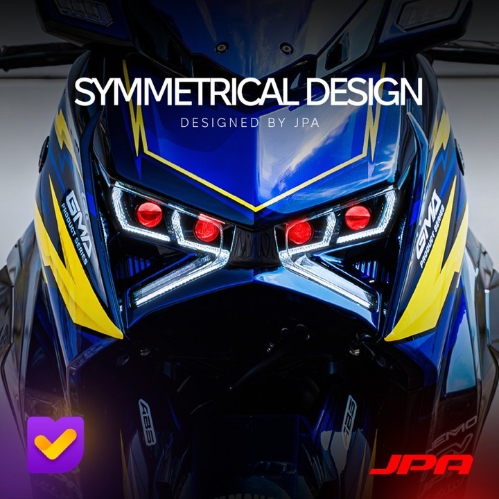 Custom Headlight V2 JPA NEW Xmax300 2023-2024 Xmax 300 Straight Plug ...