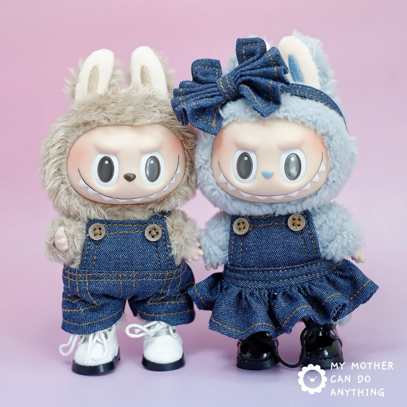 Labubu Doll Set V.1 (Labubu) "Skirt Or Pants" (Not Including Hat/Bow ...
